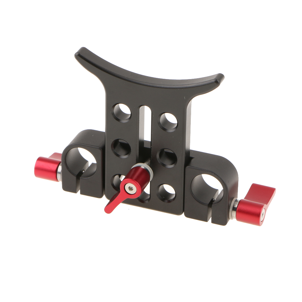 Lens Support Mount Camera Rod Clamp Clip Bracket for 15mm Follow Focus ...