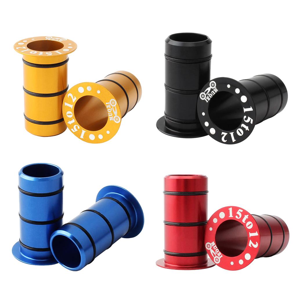 Bike Hub Conversion Seat Adapter 15mm to 12mm Size Reducer | eBay