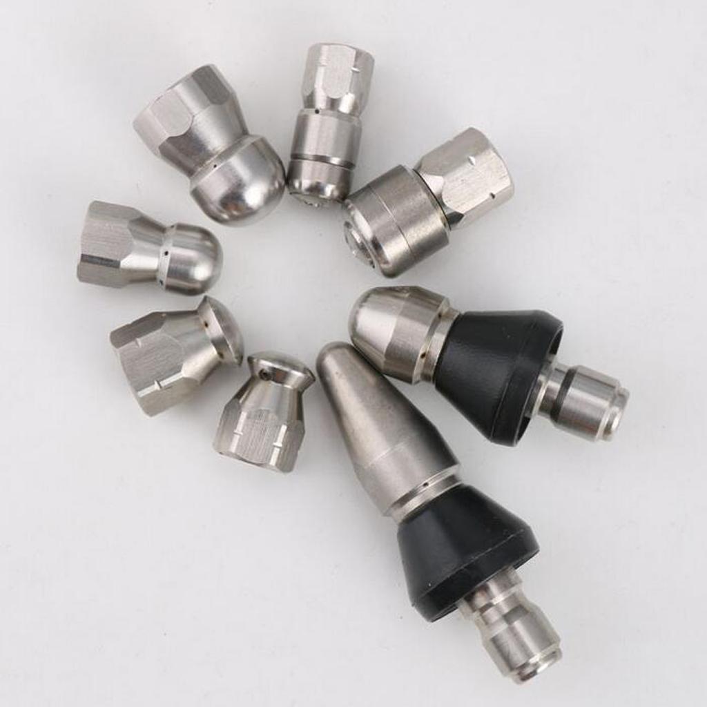 1/4M Sewer Cleaning Jetting Nozzle Rotary Drain Sewer Jetter Nozzle | eBay