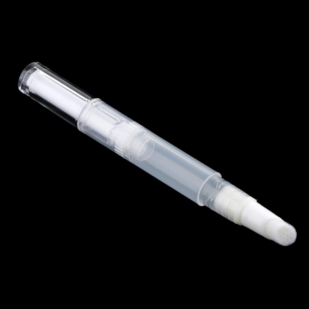 5 Pack 3 ml Twist Pens Leere Nagelöl Stift mit Pinsel Spitze ...