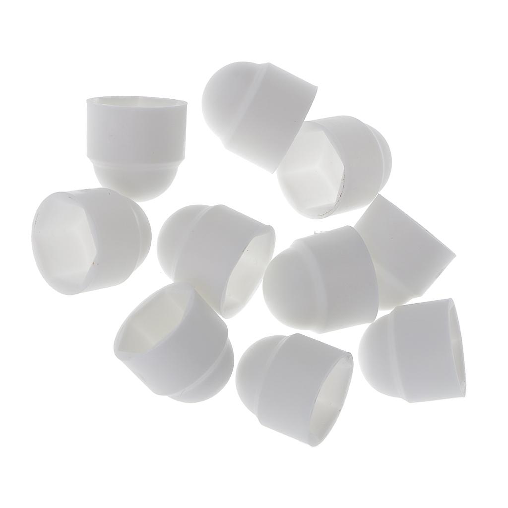 Blesiya 10pcs M6/M8/M10 Dome Bolt Nut Protection Caps Hex Hexagon Plastic Covers | eBay