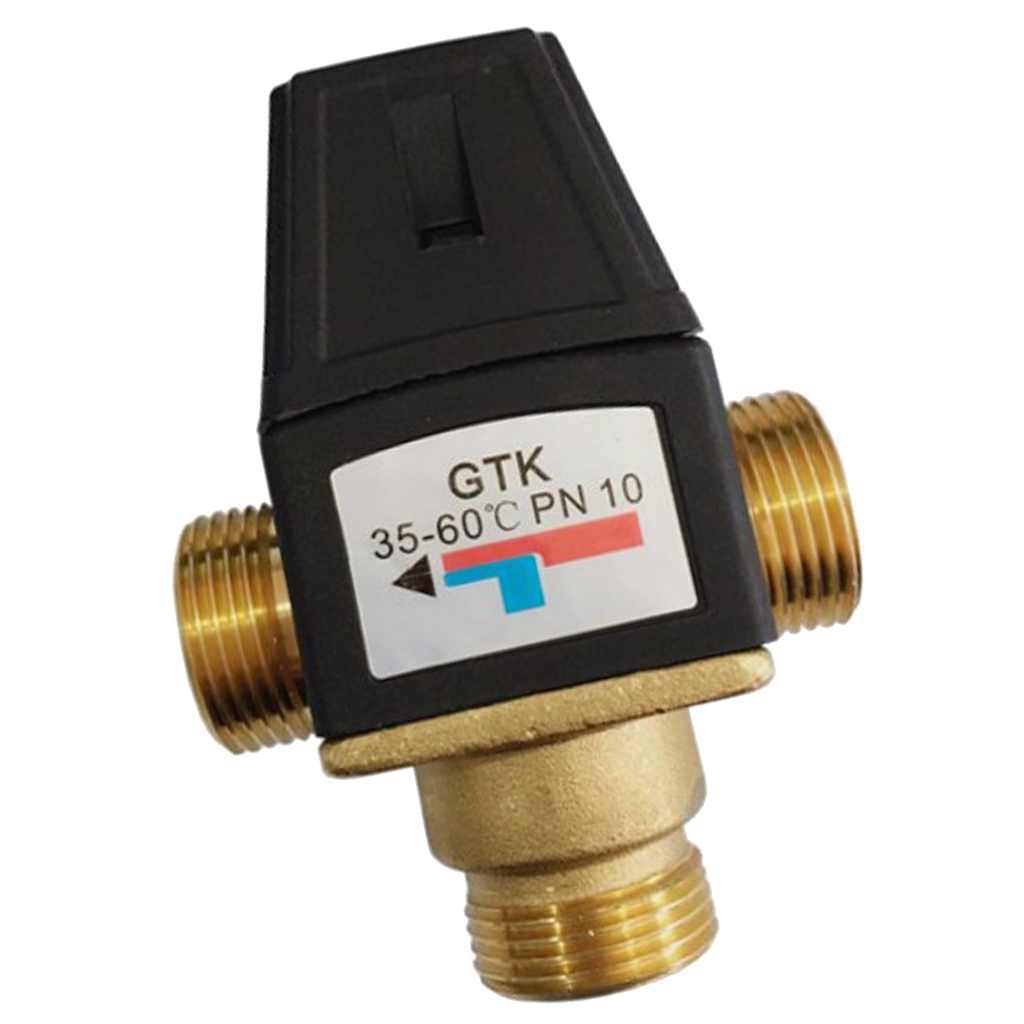 Hot Cold Water Thermostatic Mixing Blending Valve Water Shower Mix ...
