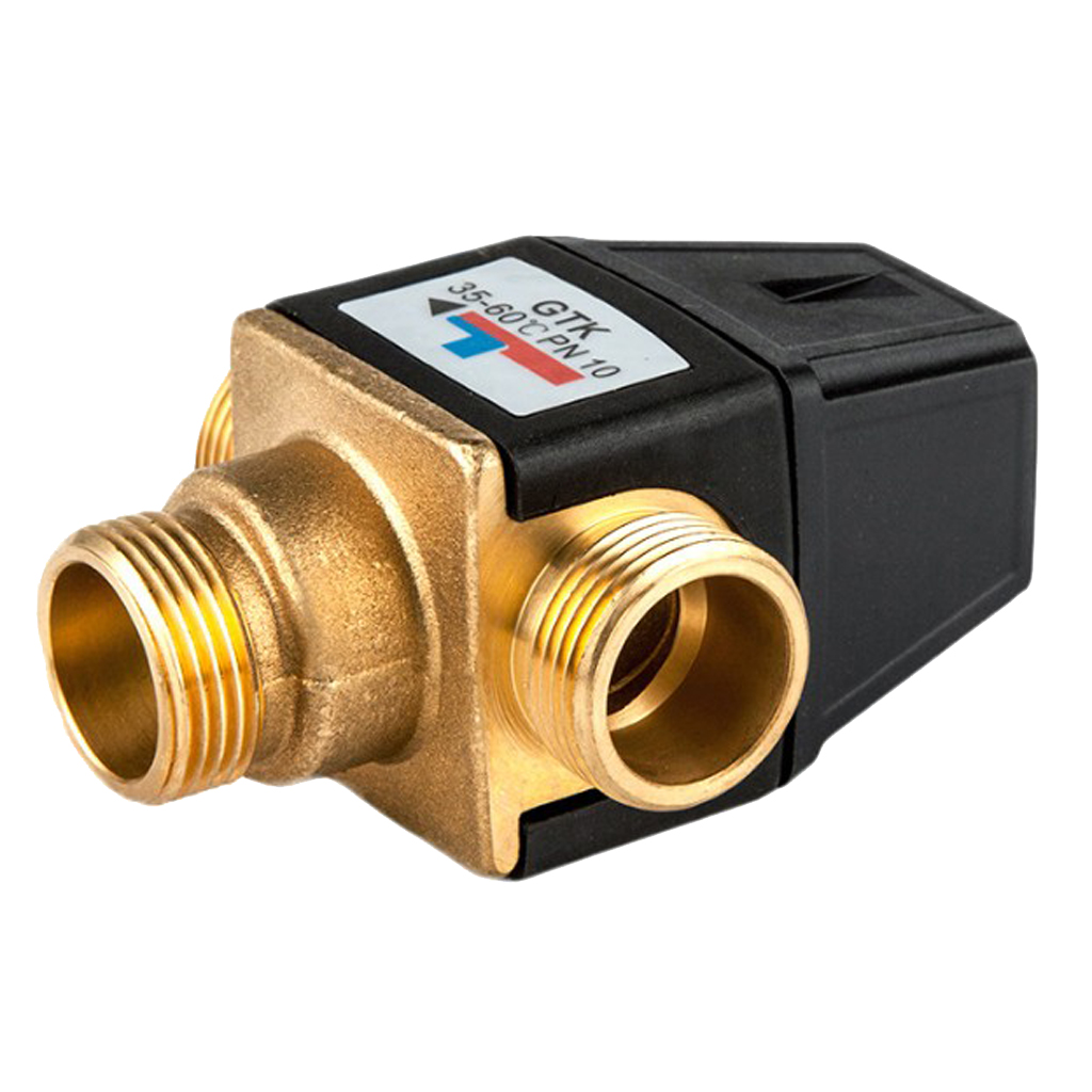 Hot Cold Water Thermostatic Mixing Blending Valve Water Shower Mix ...