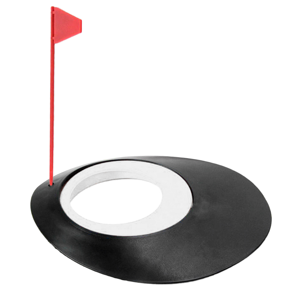 Golf Putting Hole Practice Cup with Flag Indoor Office Putt Training ...