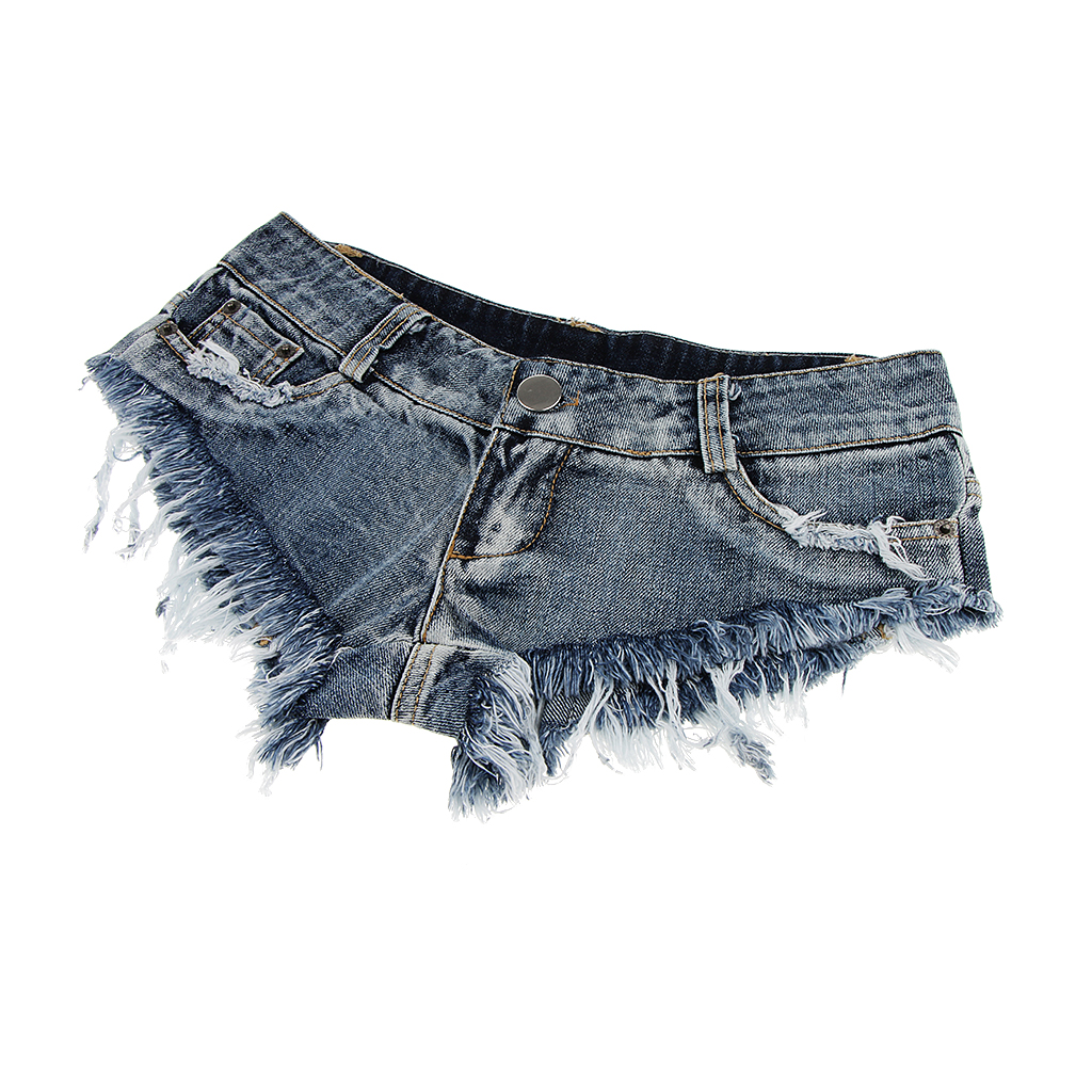 niedrige Taille Shorts Mini Hot Pants Jeans Microsport Denim Nachtclub ...