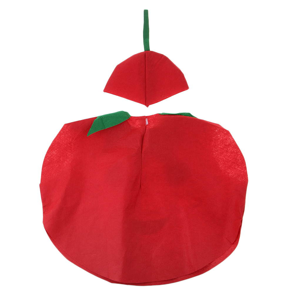Kids' Fruits Vegetables Costume Kit Fabric Outfit Dress Up Accessories ...