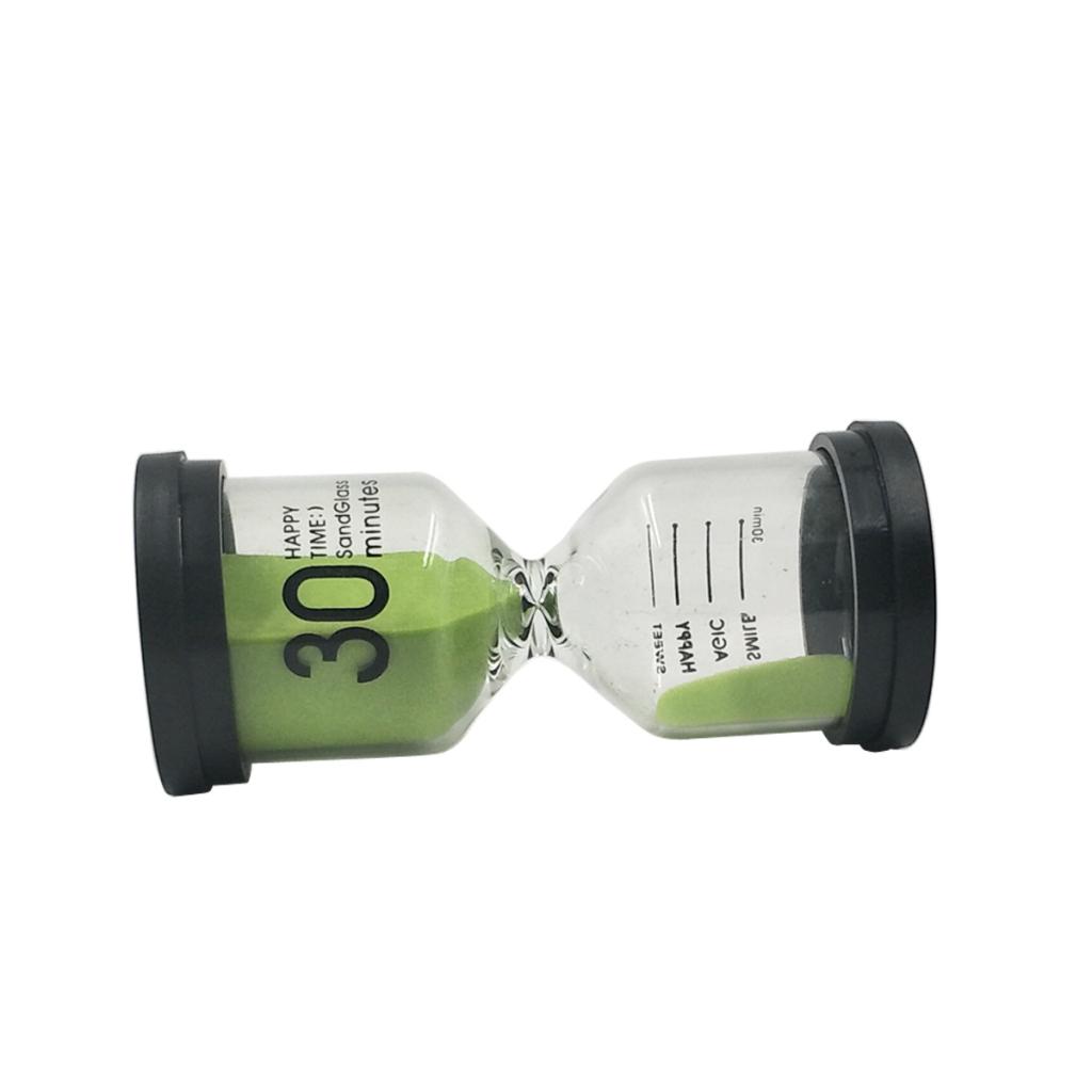 /Round Sandglass Hourglass Sand Glass Egg Timer 15,30,45,60 Mins Home ...