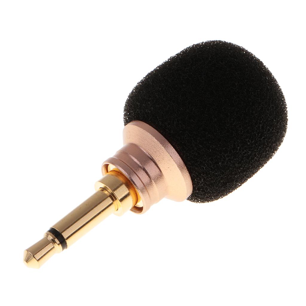 Mini 3.5mm Plug Voice Mic Microphone For Recorder Phone Laptop Portable ...