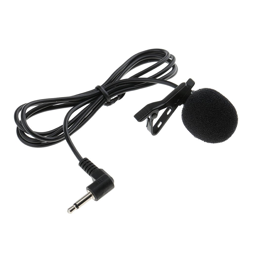 Lapel Tie Microphone Universal MIC Black | eBay