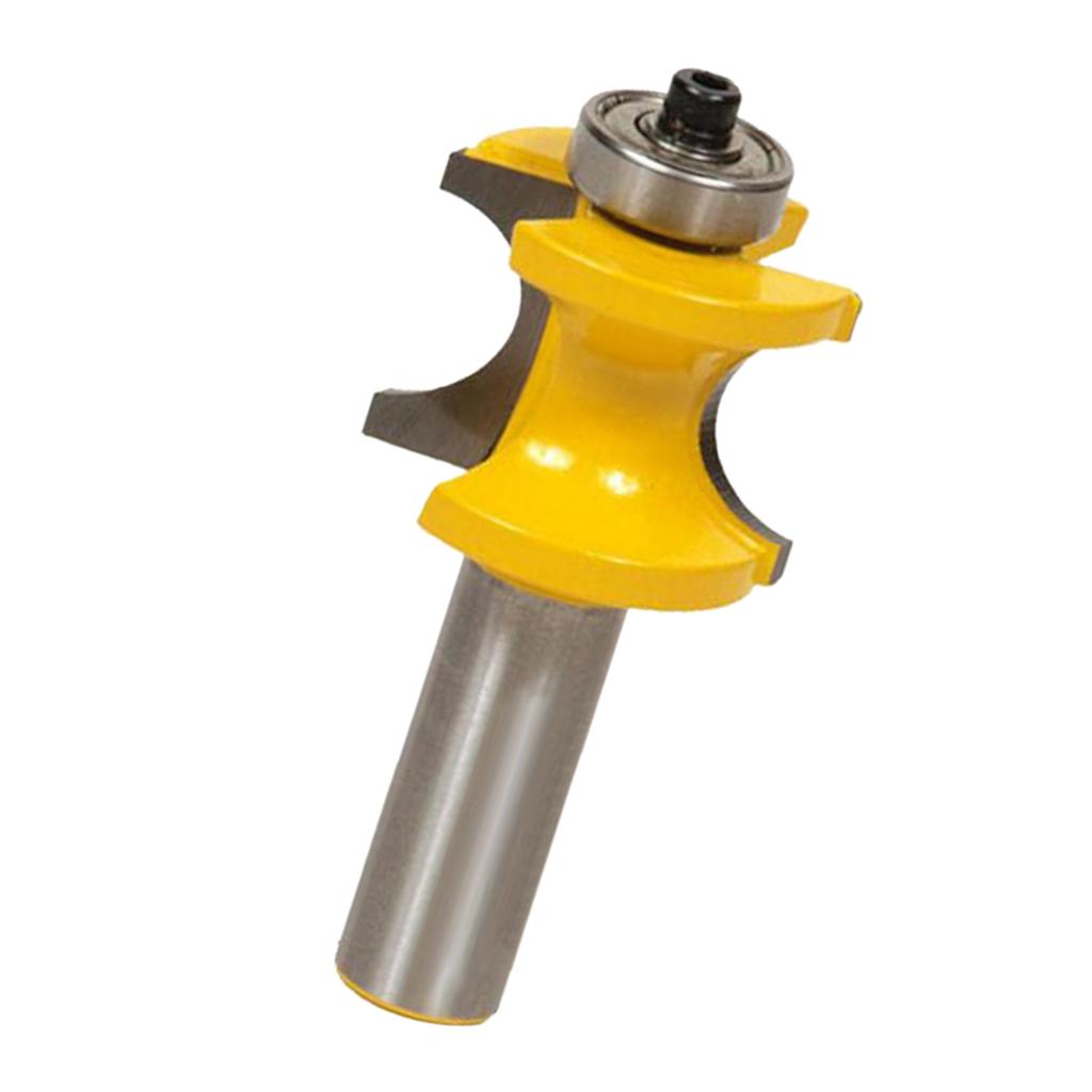 1x Bullnose Bead Column Face Molding Router Bit 1/2 Shank Woodworking ...