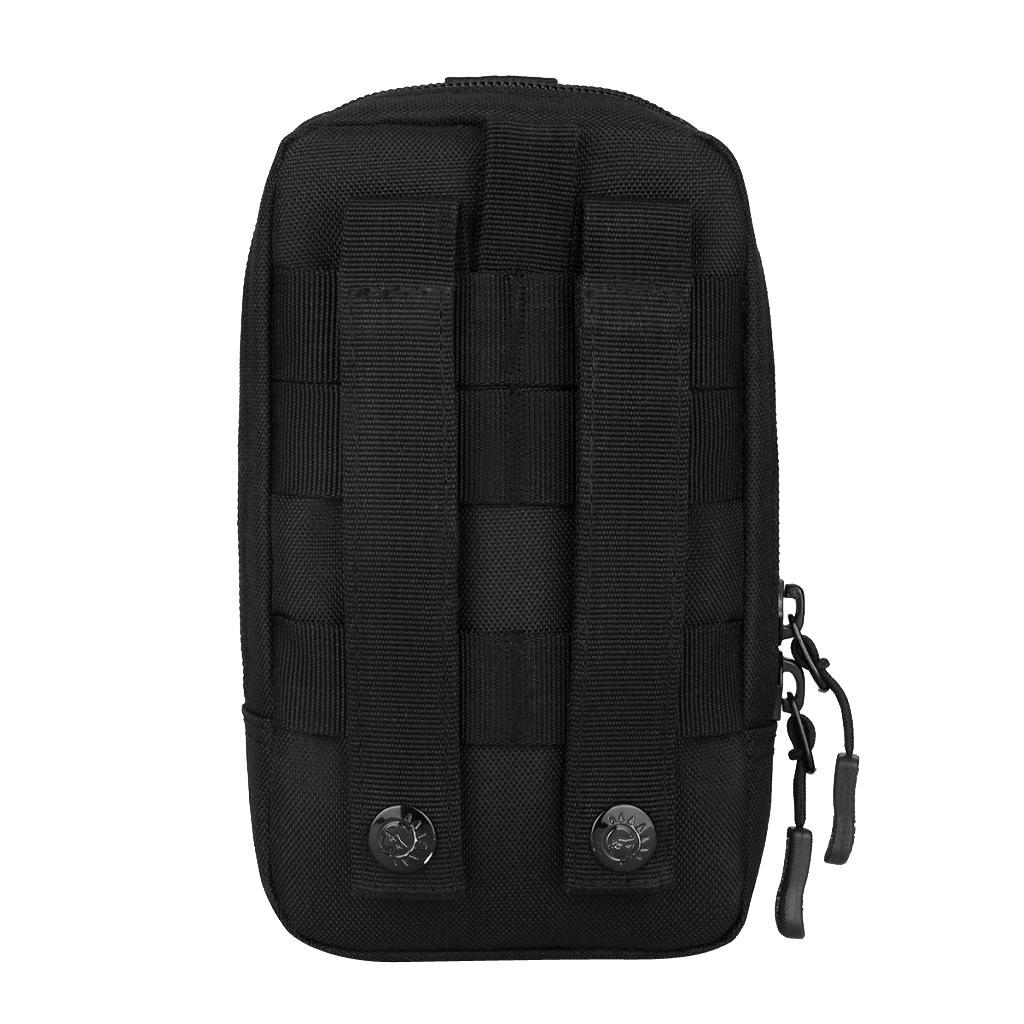 Outdoor Molle Belt Loop Pouch Mobile Phone Case Cover Holster Waist Bum ...