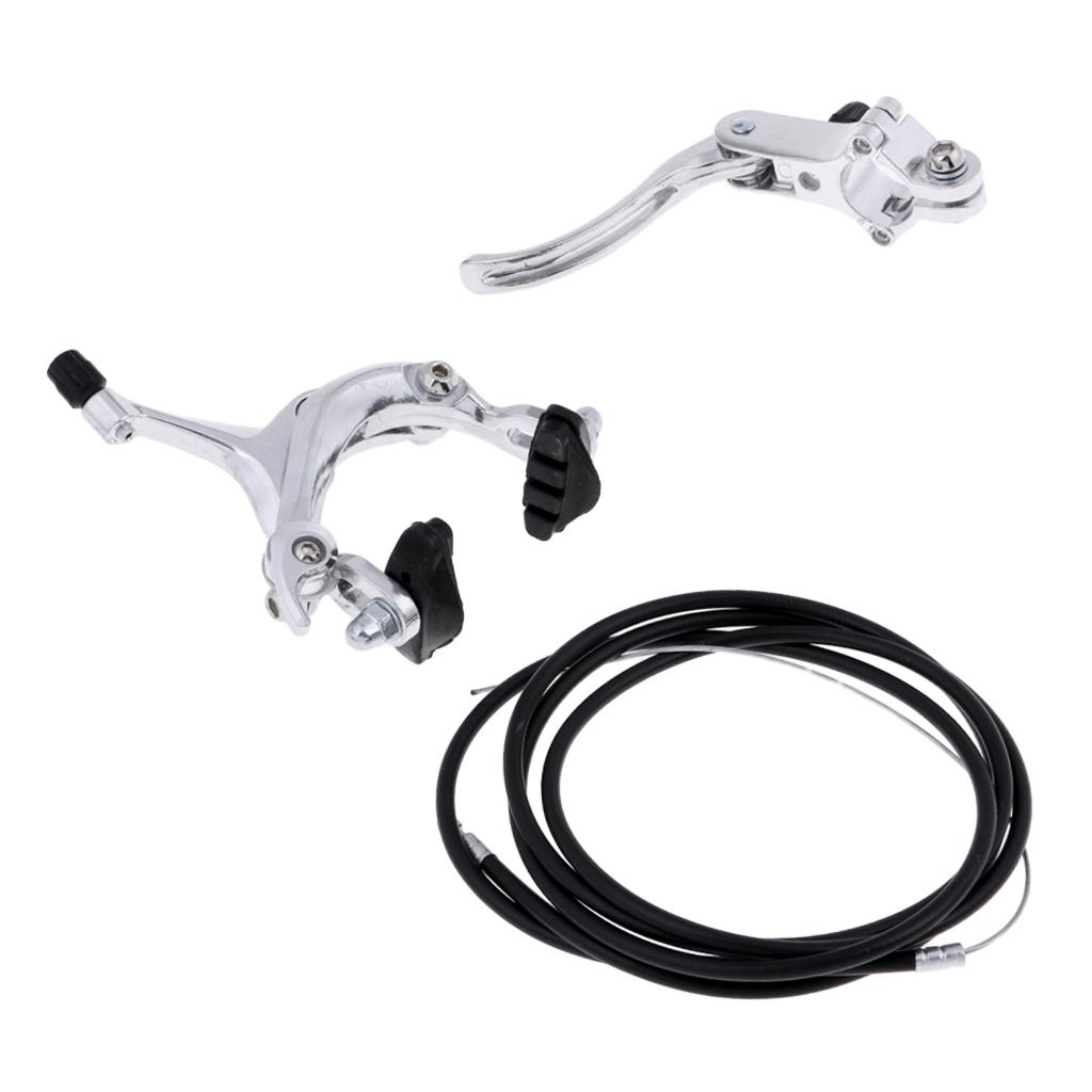 Bicycle Front/ Rear Set Cycling Bike U Brake Caliper Lever Braking ...