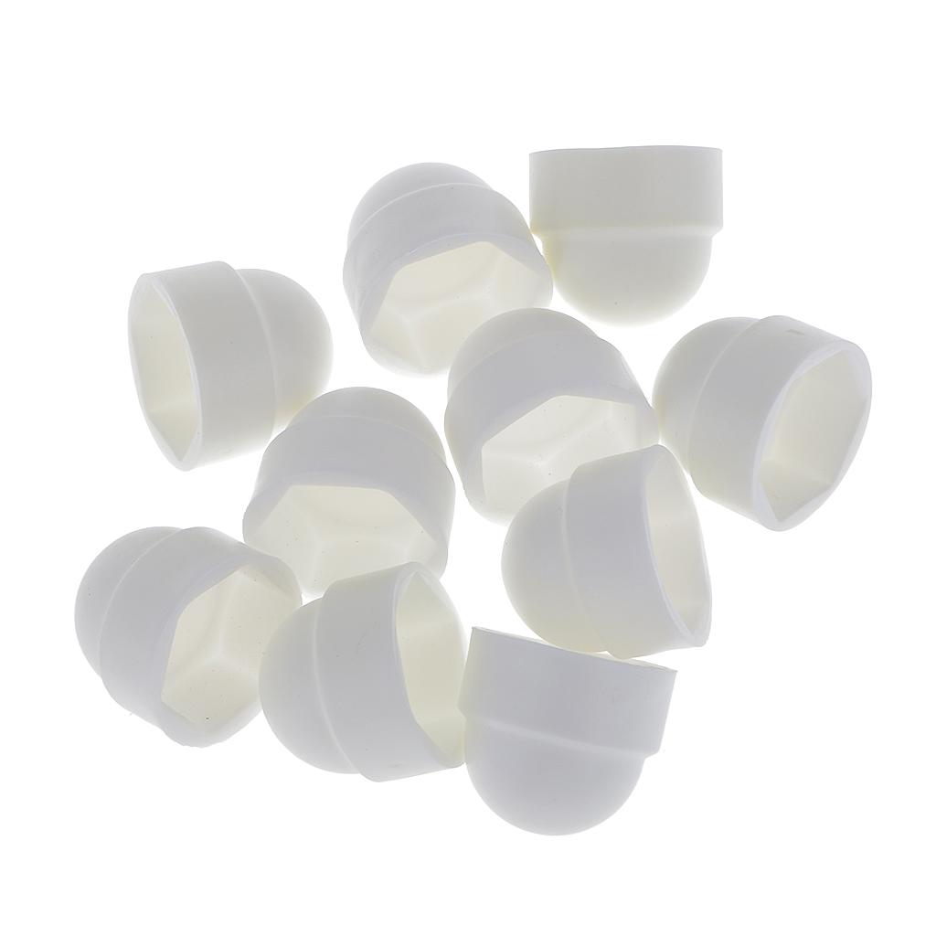Blesiya 10pcs M6/M8/M10 Dome Bolt Nut Protection Caps Hex Hexagon Plastic Covers | eBay