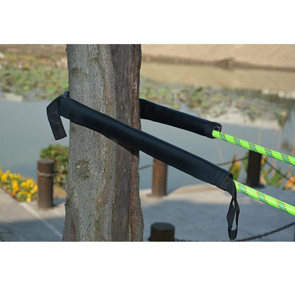 Anti-Wear PU Leather Rope Protector Sleeve Cover for Climbing ...