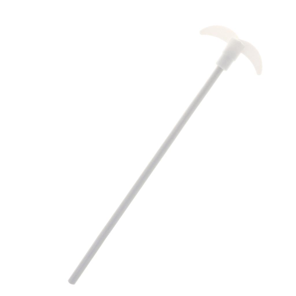 Electric overhead stirrer mixer shaft PTFE Length Stirring Rod Paddle ...