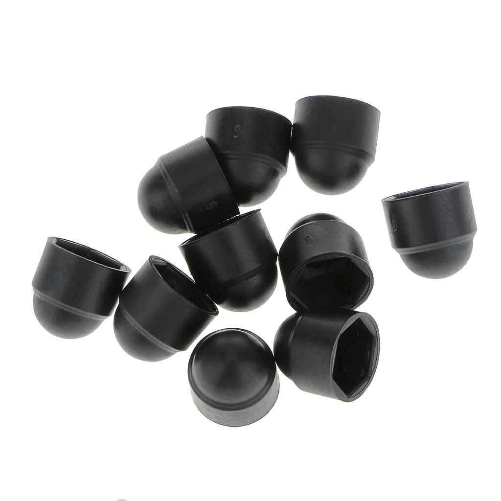 Blesiya 10pcs M6/M8/M10 Dome Bolt Nut Protection Caps Hex Hexagon Plastic Covers | eBay