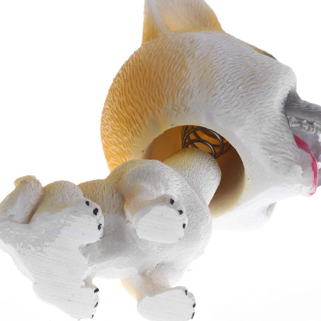 Lifelike Shaking Head Doll Puppy Nodding Dog Toys Home Decor Car ...