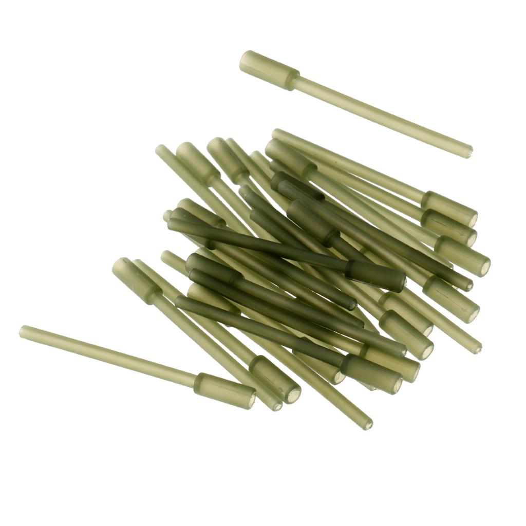 10/20/30Pcs Inline Lead Inserts 60mm Carp Fishing Terminal Tackle ...