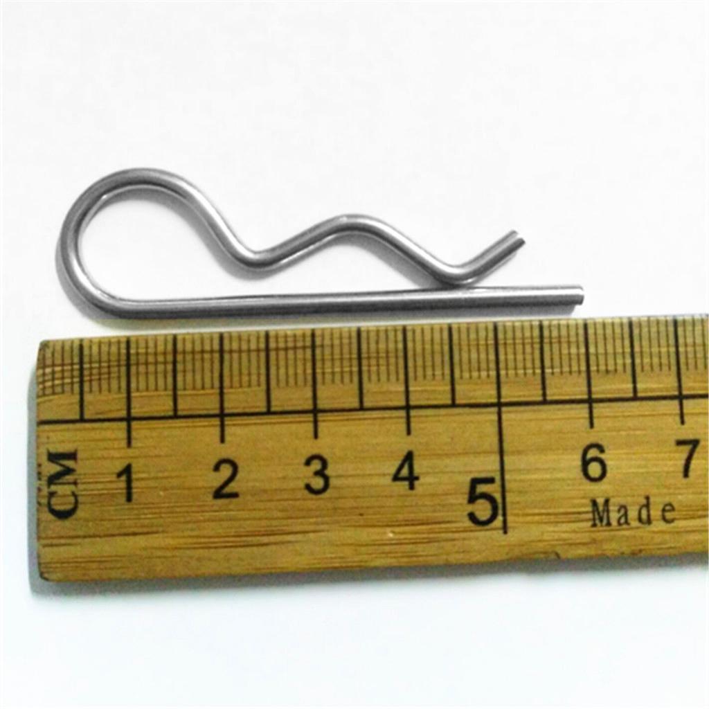 10Pcs 304 Stainless Steel R Clip Retaining Clips Spring Cotter Lynch ...