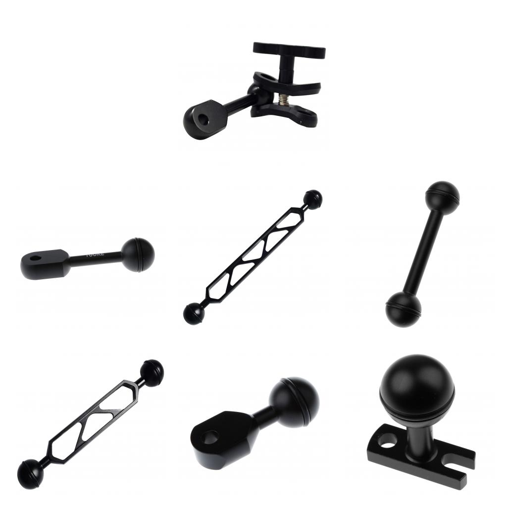 Underwater Scuba Diving Camera Ball Joint Arm Connector Clamp Mount ...
