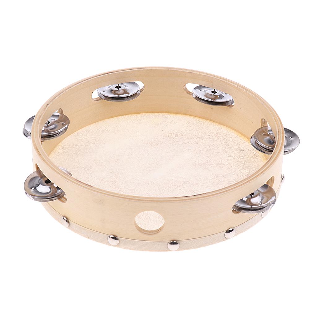 Holz Tamburin Hand Percussion Schlaginstrument für Kinder pädagogisches ...