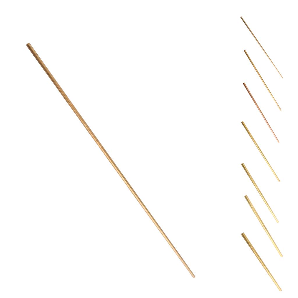 Messingrohr Messing Rundrohr 500mm Länge Rundrohr Ø6-20mm Größe wählbar ...