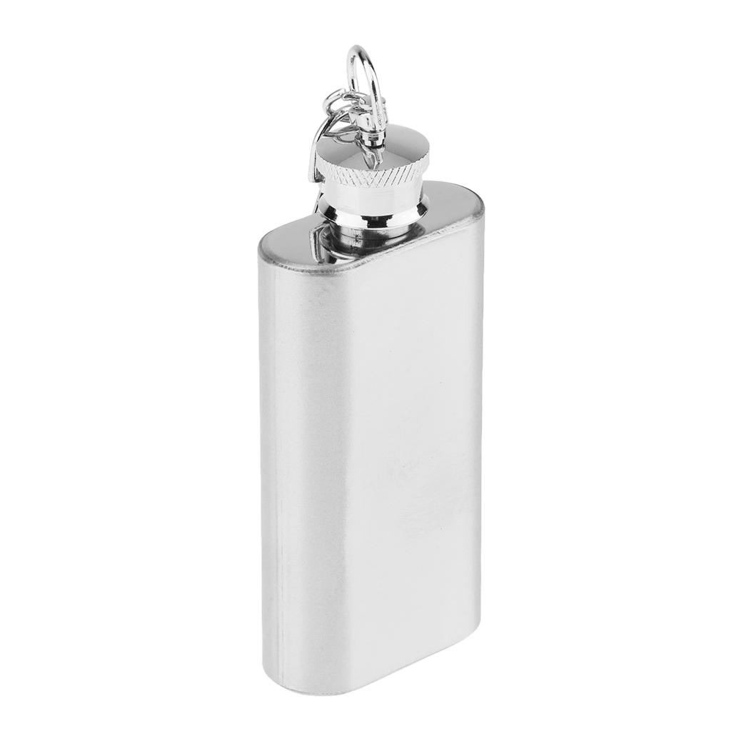 Mini Portable Liquor Drink Bottle Hip Flask Stainless Steel Body Copper ...