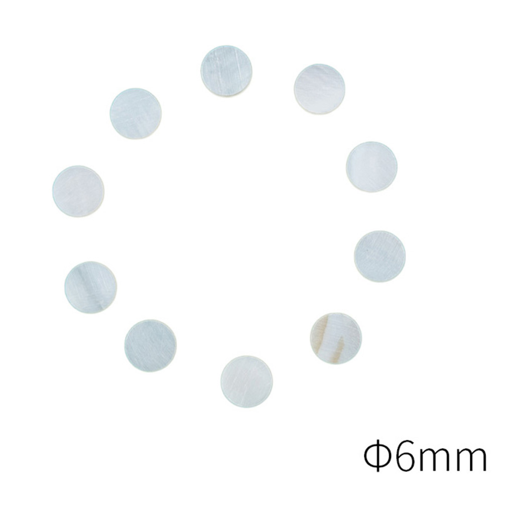 10Pcs Guitar Fretboard Dot Markers Inlay Sticker for Guitar Dia. 3/4/6 ...