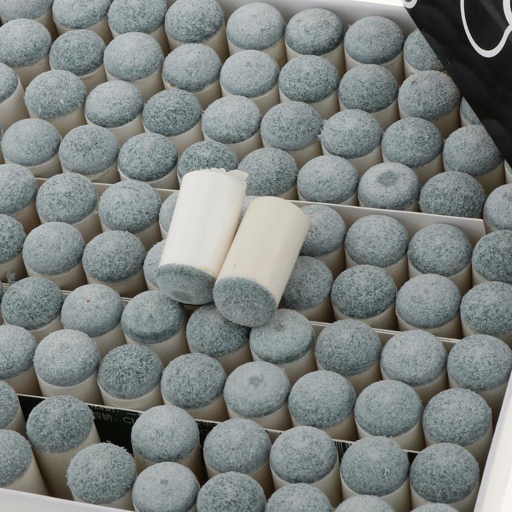 100X Table Pool Snooker Billiard Cue Stick Tips Slip-on Push-on ...