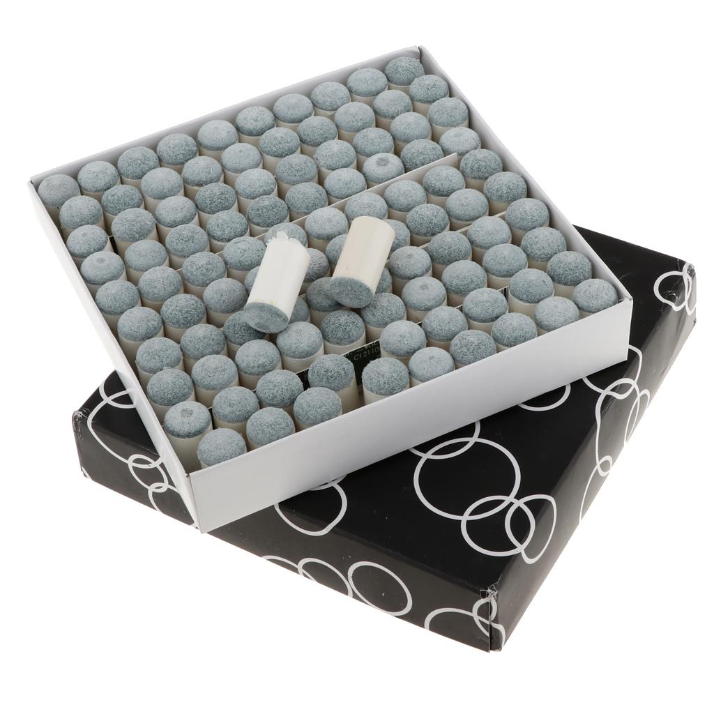 100X Slip-On Push-On Pool Billiard Snooker Cue Stick Tips 9mm/10mm/12mm ...