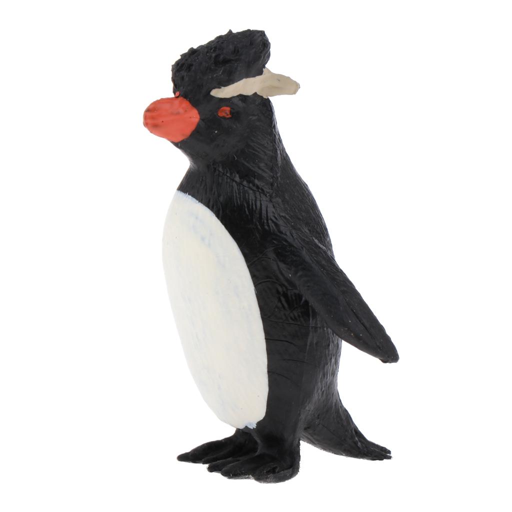 Simulation Antarctic Penguin Figure Model Toy Figurines Playset Kids ...