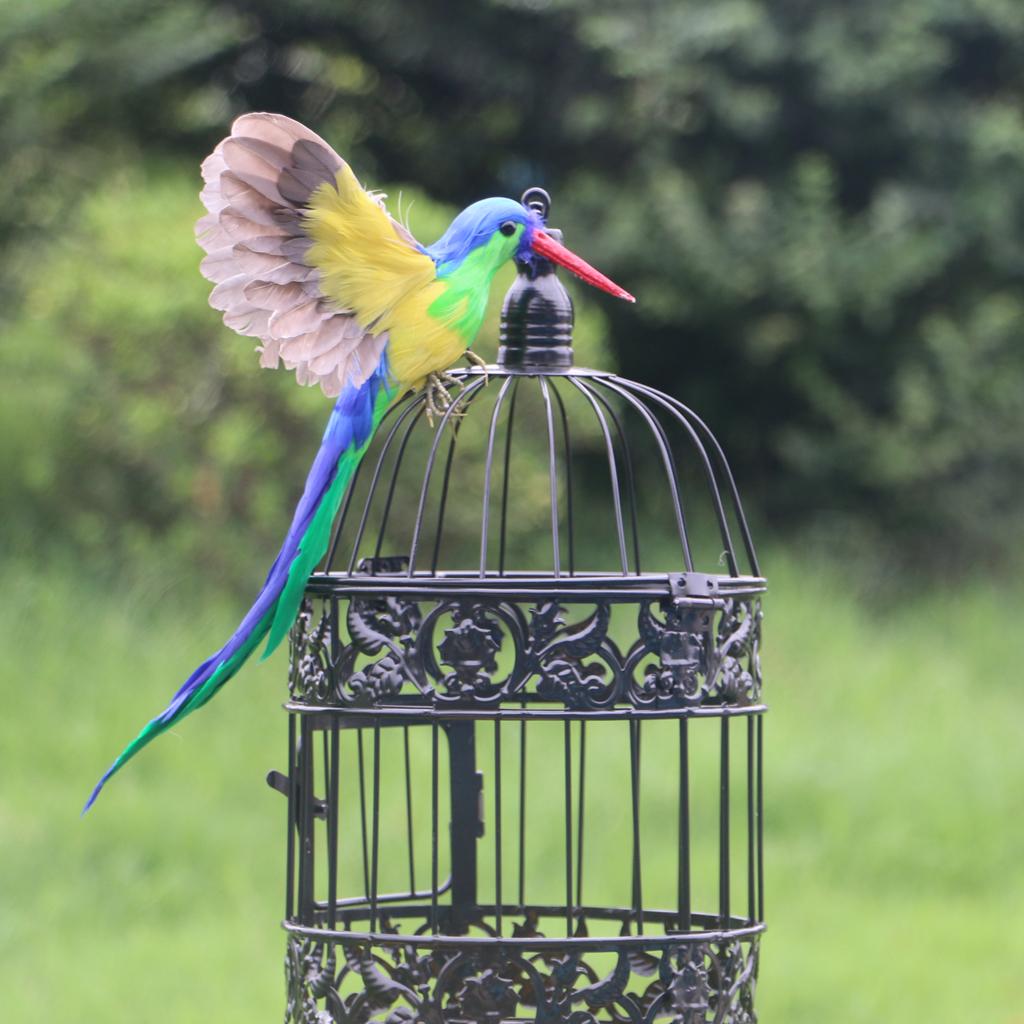 Decorative Fake Artificial Flying Birds Craft Spread Wings Bird Decoration