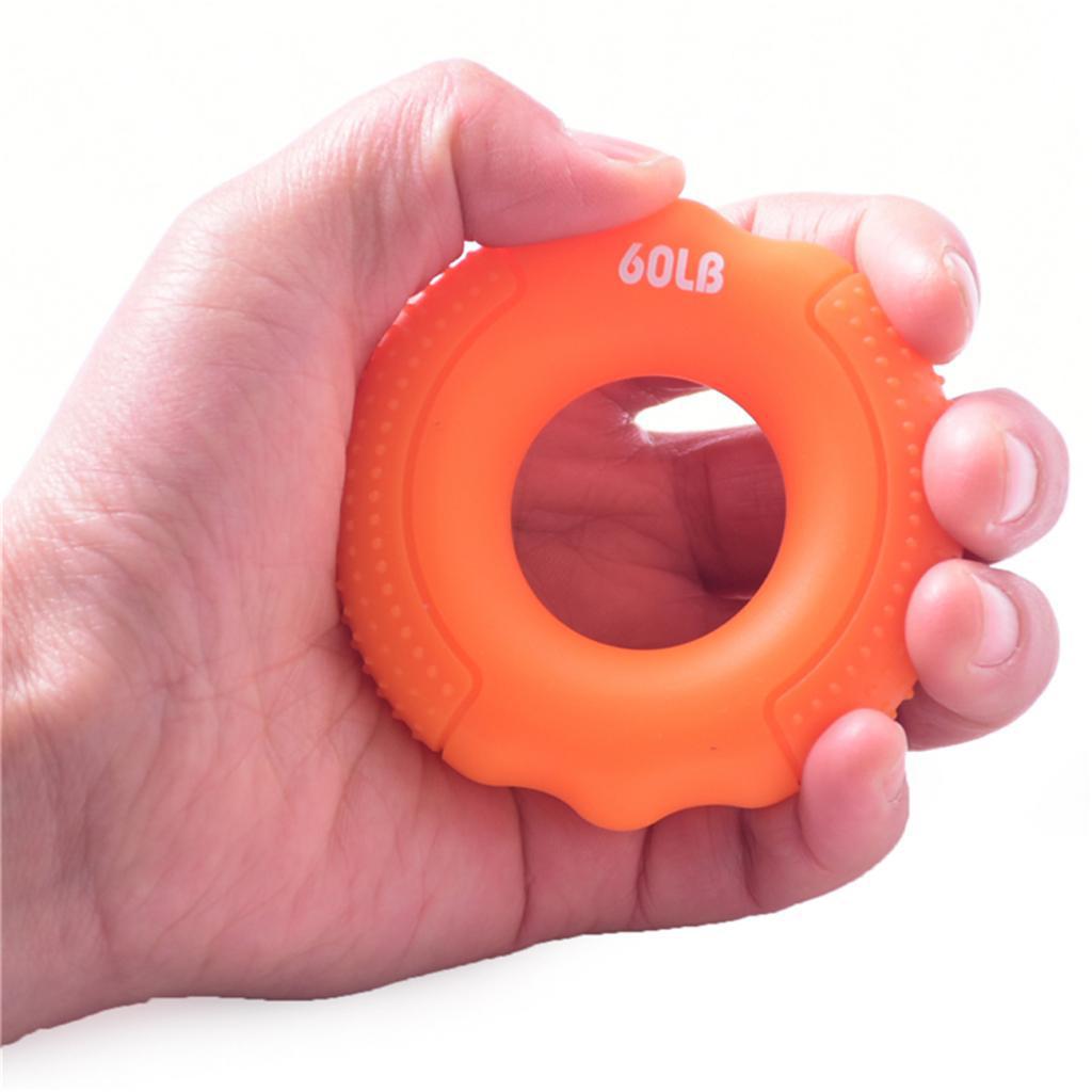 Hand Gripper Strengthener Muscle Grip Strength Exerciser Therapy Ring ...