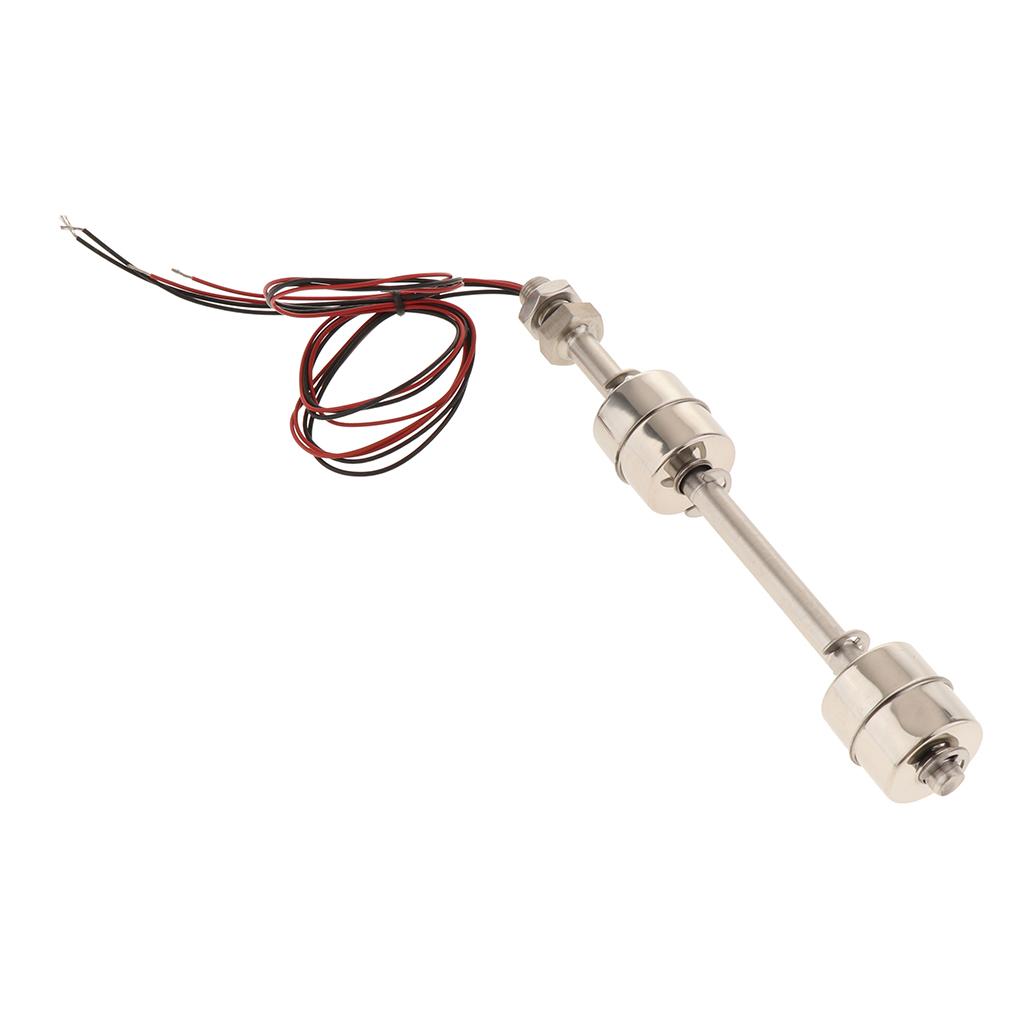 Liquid Water Level Sensor Stainless Steel Double Ball Float Switch Tank ...