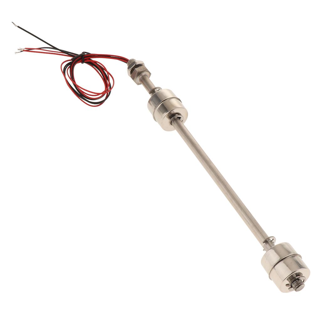Liquid Water Level Sensor Stainless Steel Double Ball Float Switch Tank ...