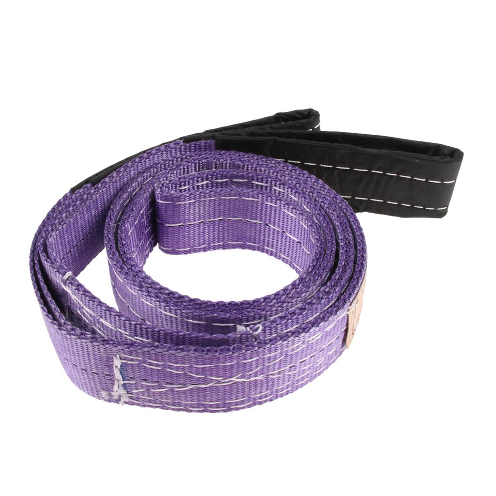 Tow Strap Tow Rope Towing Accessory Tree Saver Winch Extension Sling ...
