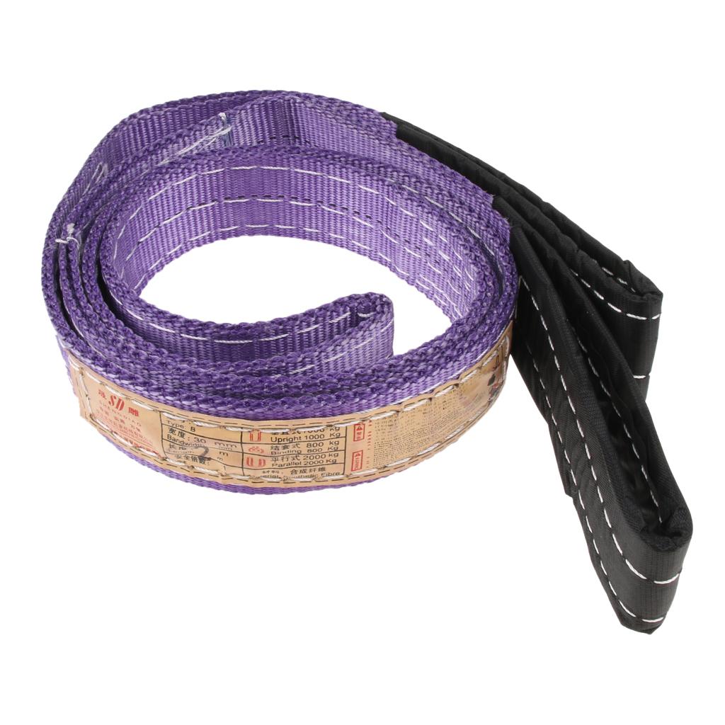 Tow Strap Tow Rope Towing Accessory Tree Saver Winch Extension Sling ...