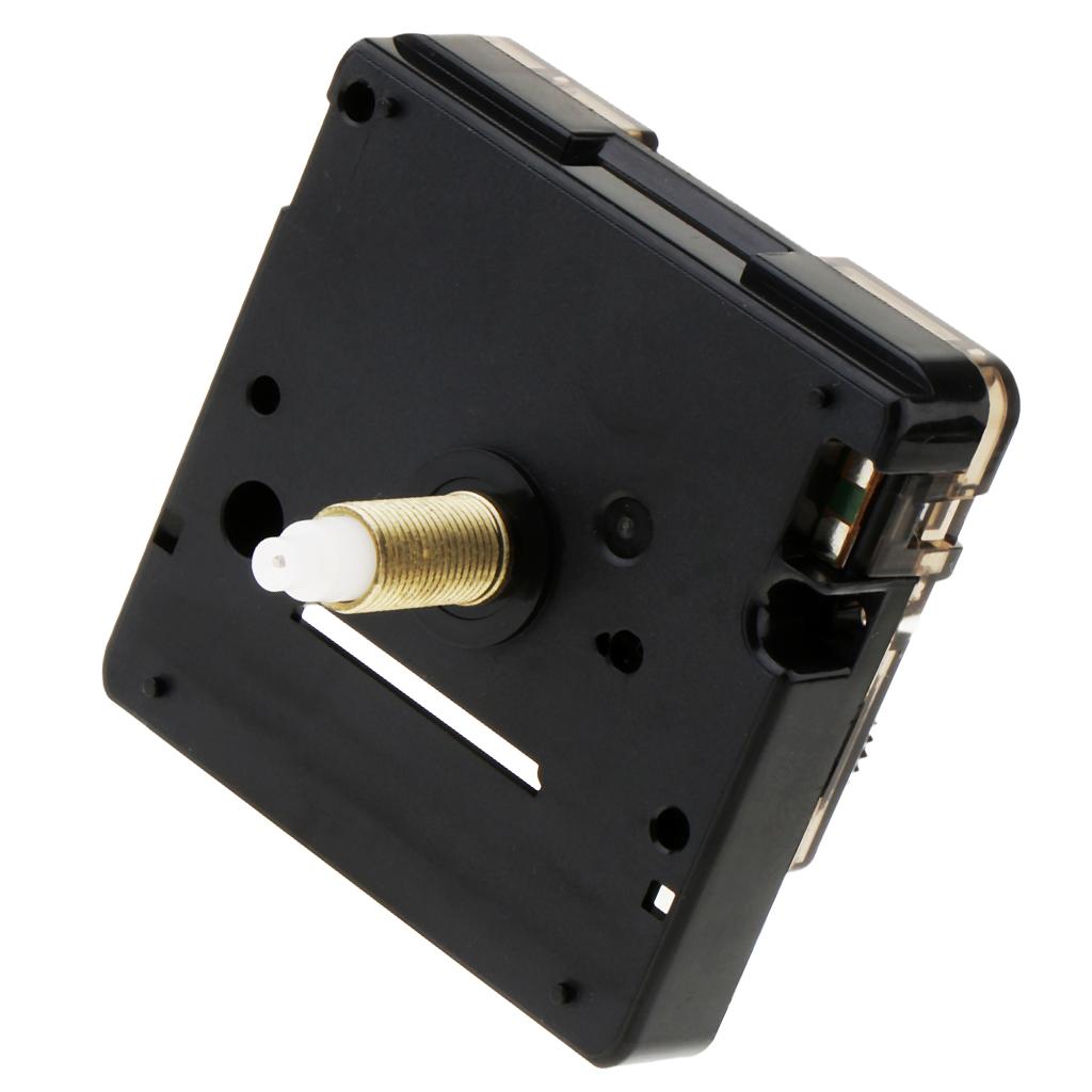 Mini Quartz Wall Clock Movement Black Plastic 21mm Shaft No Hand KS302I ...