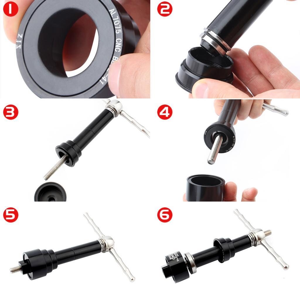 Bicycle Bearing Press Tool Bottom Bracket Shell Fast Install Removal ...