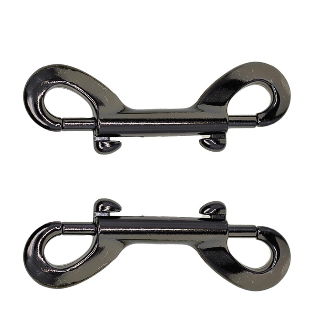 Double End Clips Heavy Duty Alloy Snap Hook Key Chain Luggage Strap | eBay