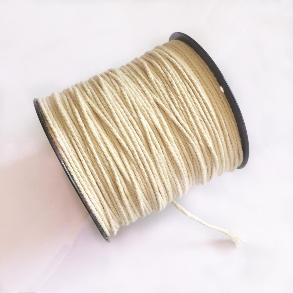 1.5MM 2MM 3MM COTTON PIPING CORD ROPE UPHOLSTERY CUSHIONS EDGING ...