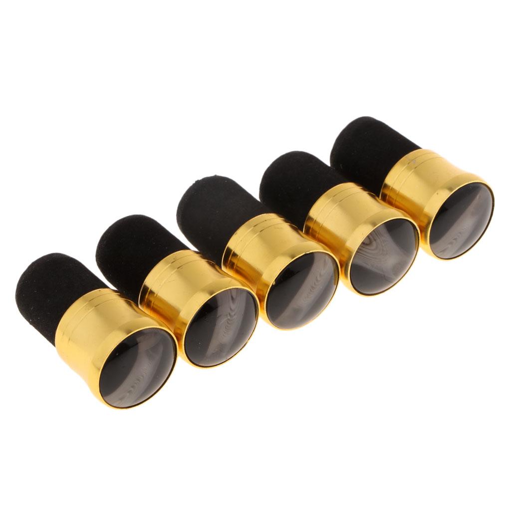5pcs Fishing Rod Butt Caps End Protector for Baitcasting Travel Sea Fly ...